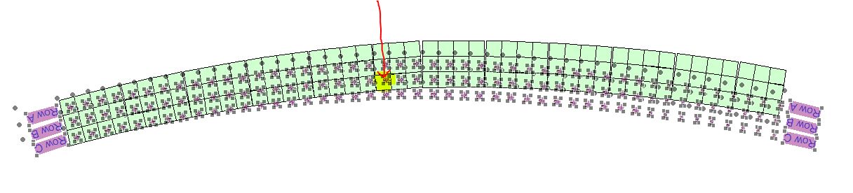 How to rotate multiple text objects using the MapCad tool "Rotate Object (MapCad)" in MapInfo Pro