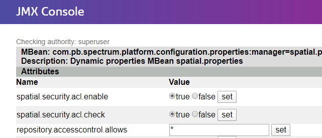 Spectrum Spatial Analyst Guest Account Access to All Projects Correction