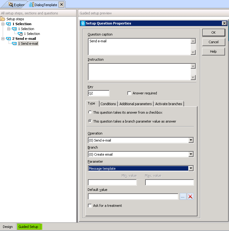 How to create a dialog template in Portrait Dialogue, use it in a ...