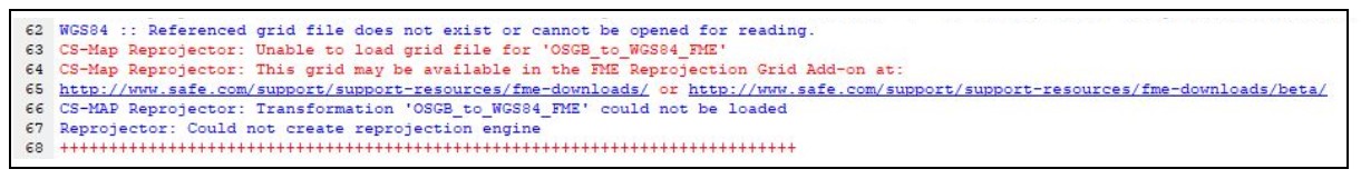 Troubleshooting An Error In Mapinfo Pro Universal Translator When Reprojecting A Tab File And