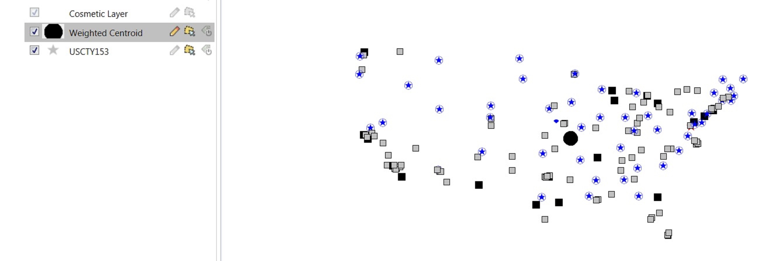 Creating a weighted centroid based on a table of points that includes a weight column using ...