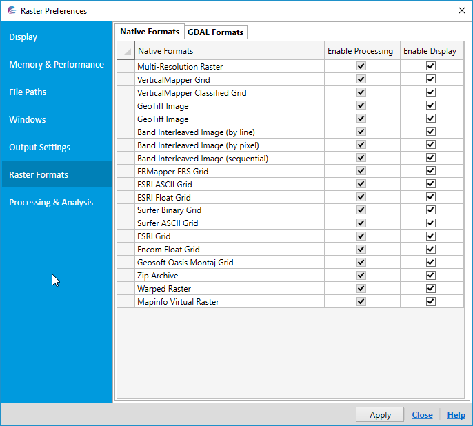 Mapinfo Pro 1702 And Error Opening The New Virtual Raster Format File Raster Engine Was Unable