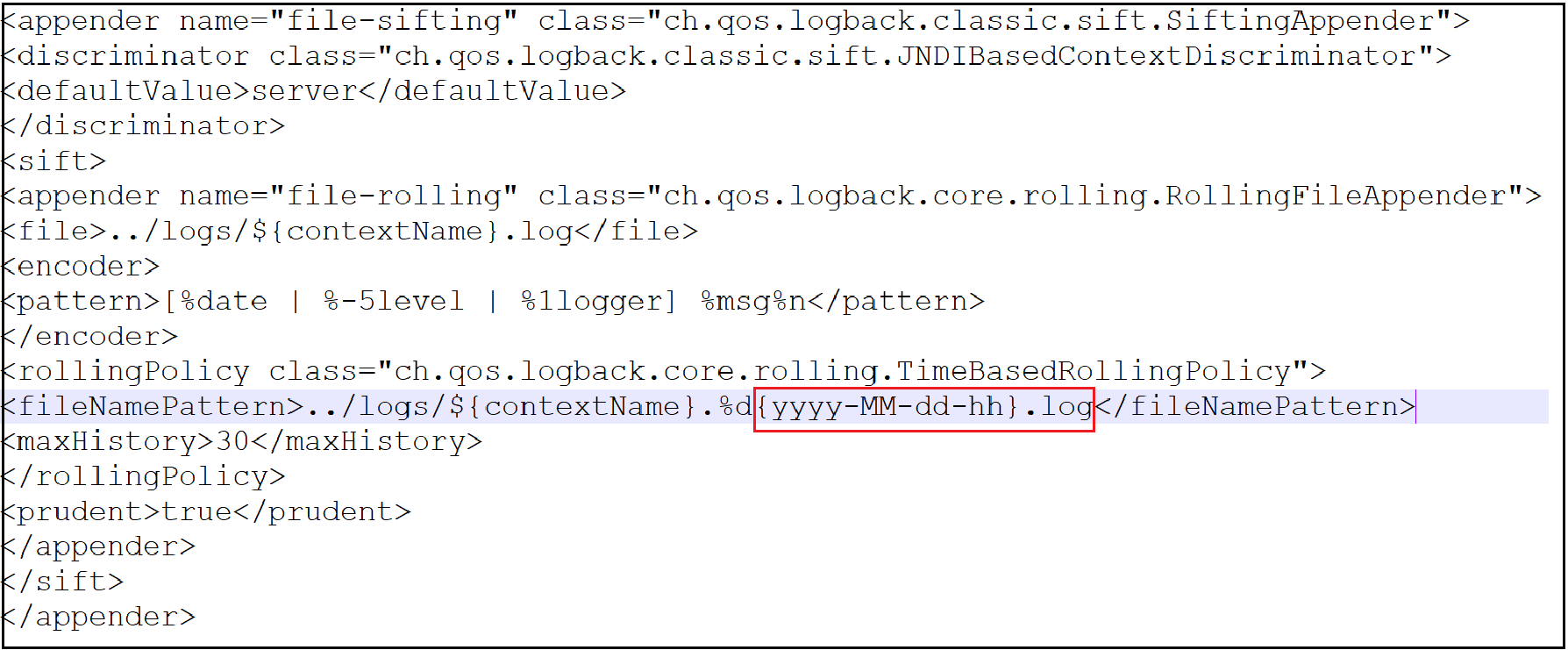 Rolling up EngageOne bundle logs hourly