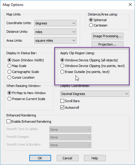 Creating Clip Regions in MapInfo Pro