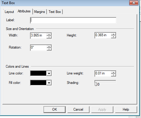 How to place rotational text in DOC1 Designer