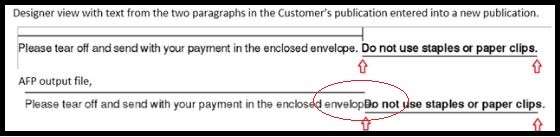 Determining default font used by AFP in EngageOne Designer