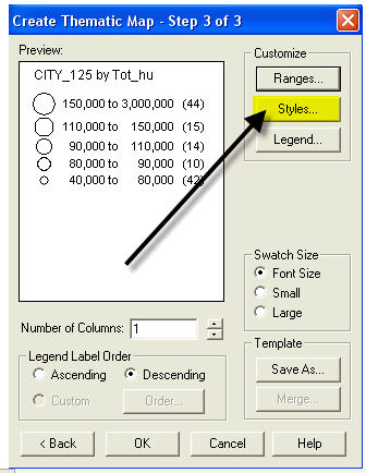 Creating a point thematic that changes both symbol size and color in ...