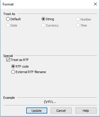 Ensuring RTF fields display desired font in output from EngageOne Generate