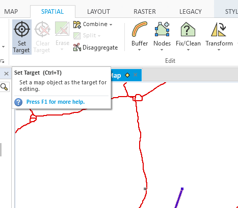 Creating points where polylines from 2 separate tables intersect using MapInfo Pro and the ...