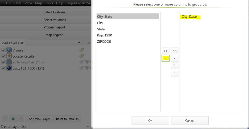 How to change the color of objects in GeoInsight