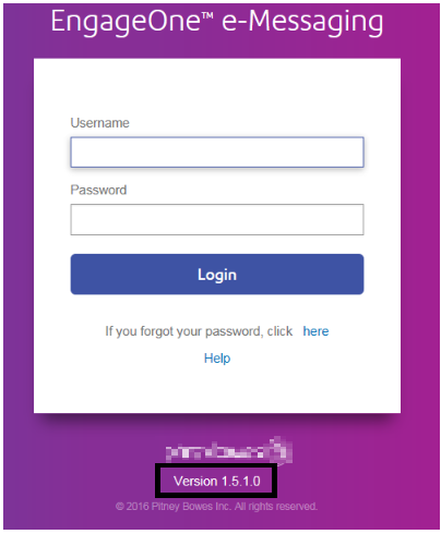 How to know the version/patch of EngageOne Digital Delivery