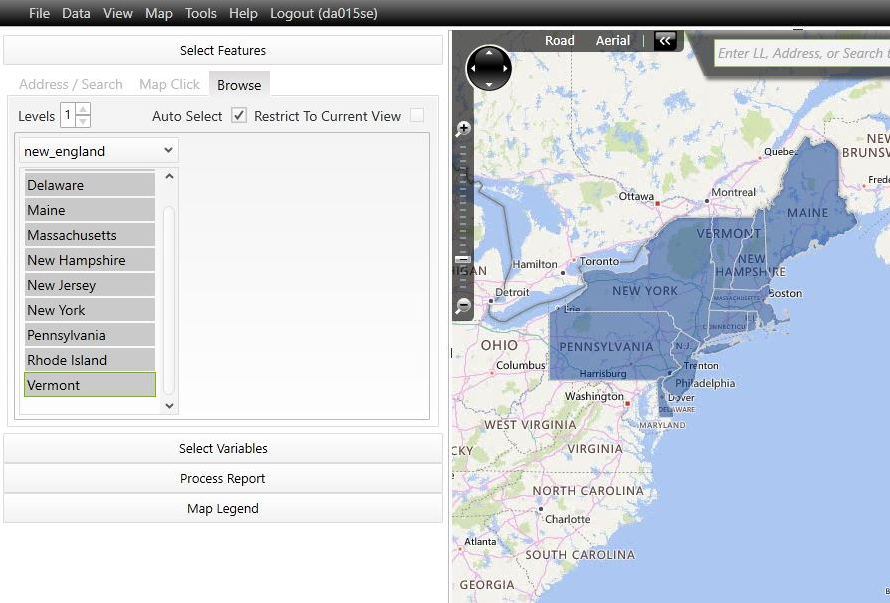Thematic shading not displaying in GeoInsight