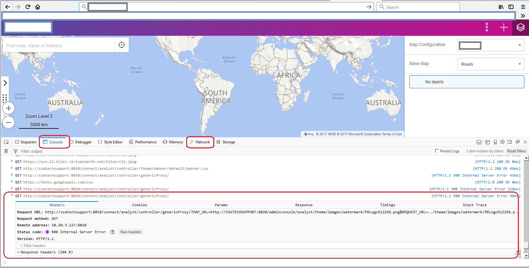 Troubleshooting issues with map layers in Spectrum Spatial Analyst