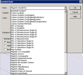 Editing the Style of Map Objects in MapInfo Pro