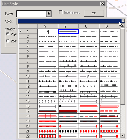 Editing the Style of Map Objects in MapInfo Pro