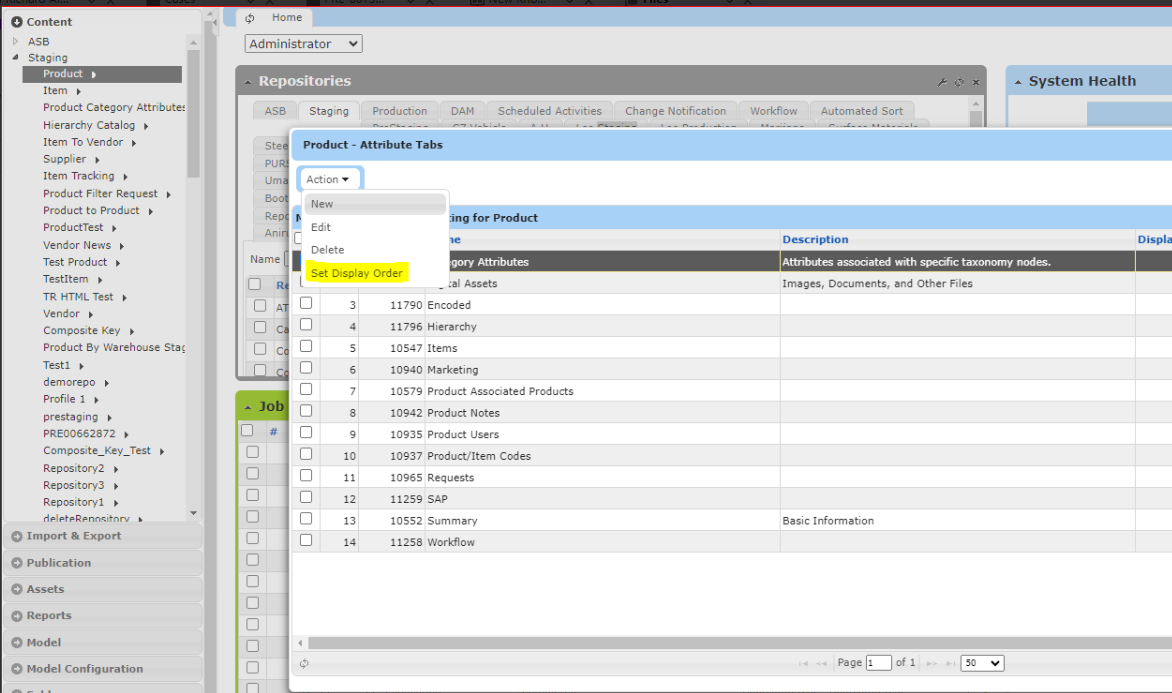 How to Changing the order of the Attribute Tabs in an EnterWorks ...