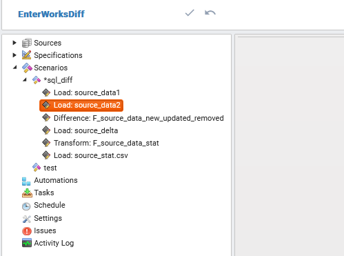 Enterworks Fusion - Change Execution Order of Tasks in a Scenario
