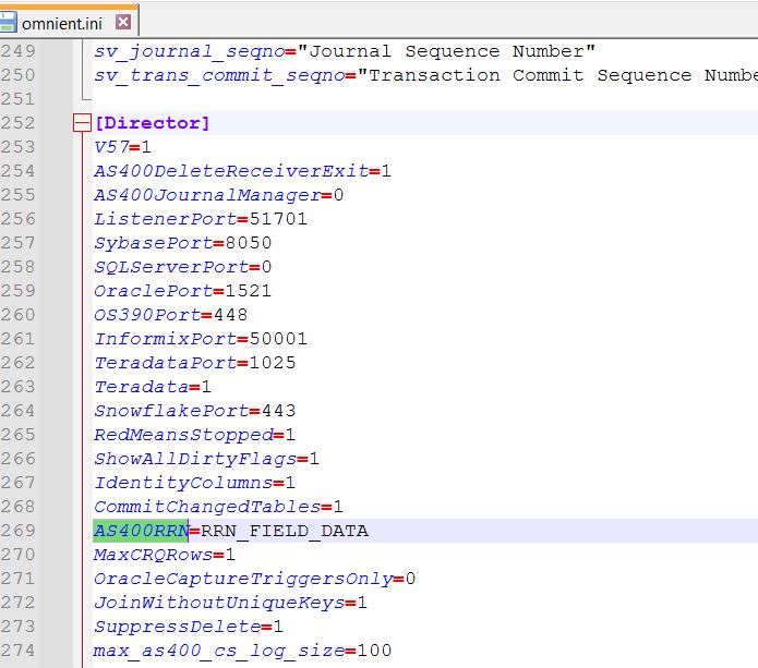 How are mappings configured to use the Relative Record Number (RRN) for ...