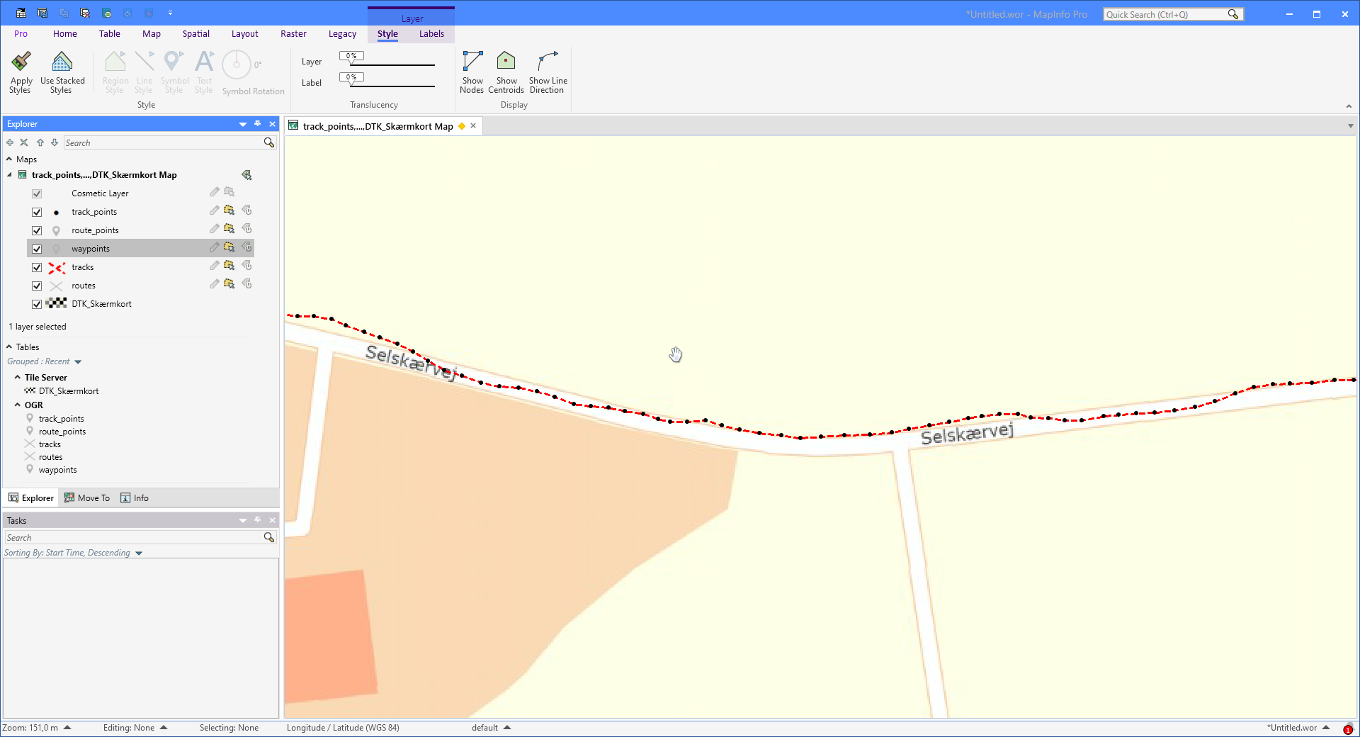 Open .wkt files in MapInfo Pro 2021.x and later