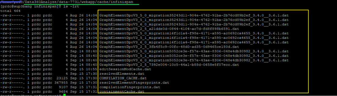 Data360 Analyze: How to clear cache from your Analyze setup (Linux)
