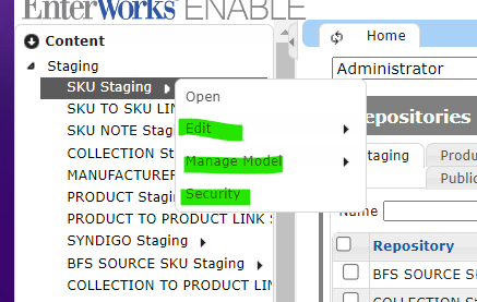 When does the EnterWorks Data Cache need to be cleared?