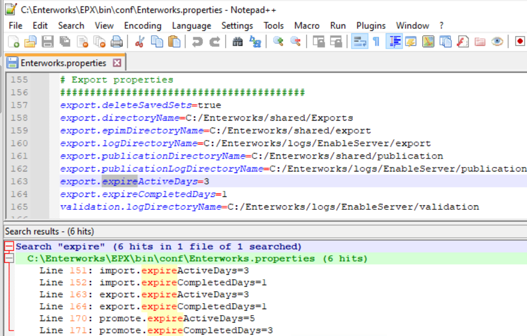 EnterWorks How to Extend Job Log Retention Period