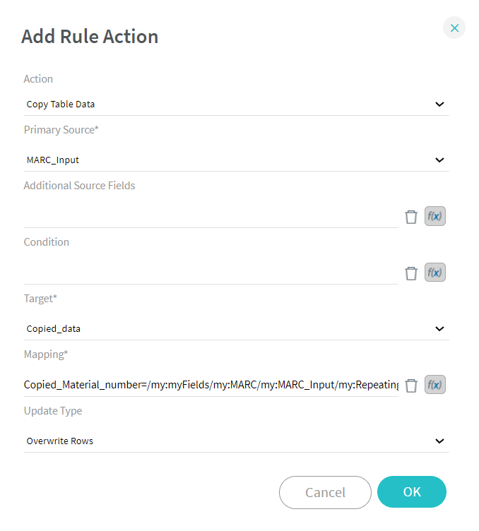 Automate Evolve: Copy Table Data Rule only copies a single row when solution uses webservice