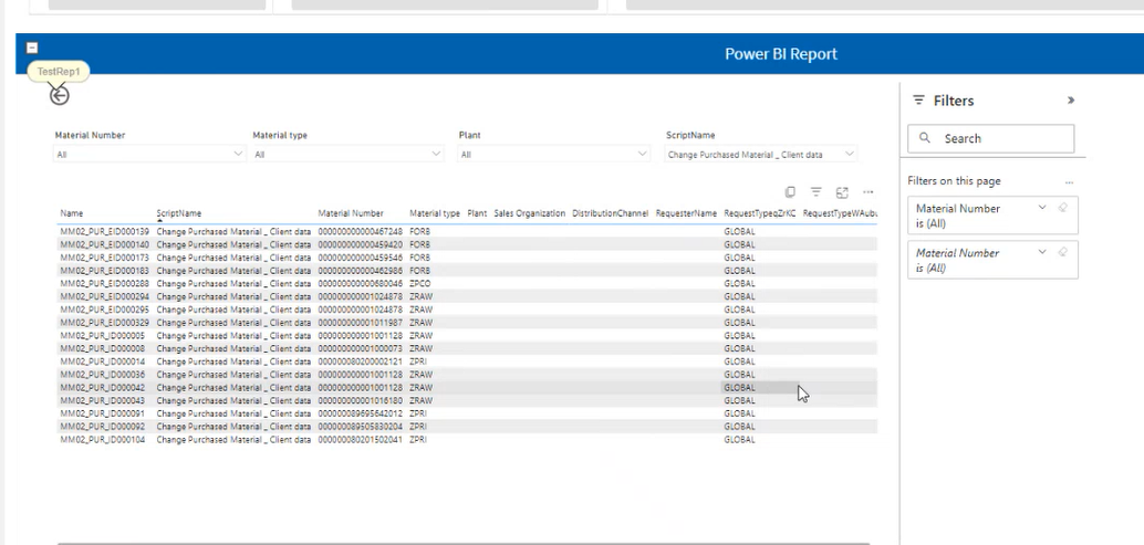 Integration of Power BI report into the form in Automate Evolve