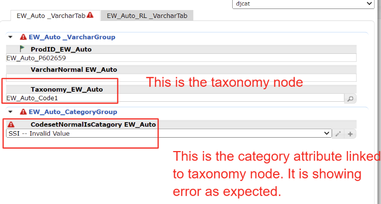 Enterworks - Record with Invalid Codeset value is not in Severe Error