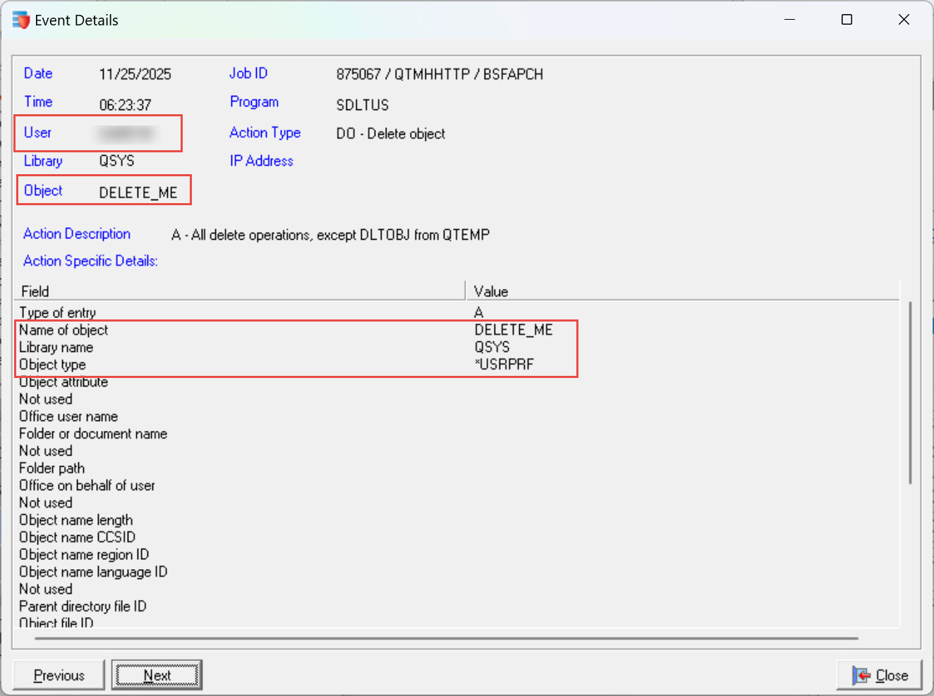 Enforcive: How to determine who deleted a profile in the User profile module within the ...