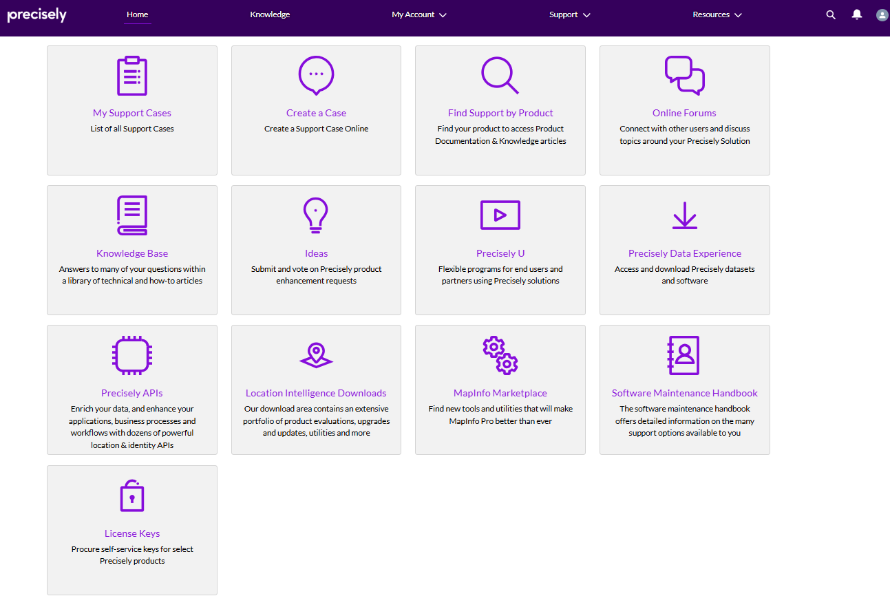 Getting Started with the Precisely Support Portal for EnterWorks